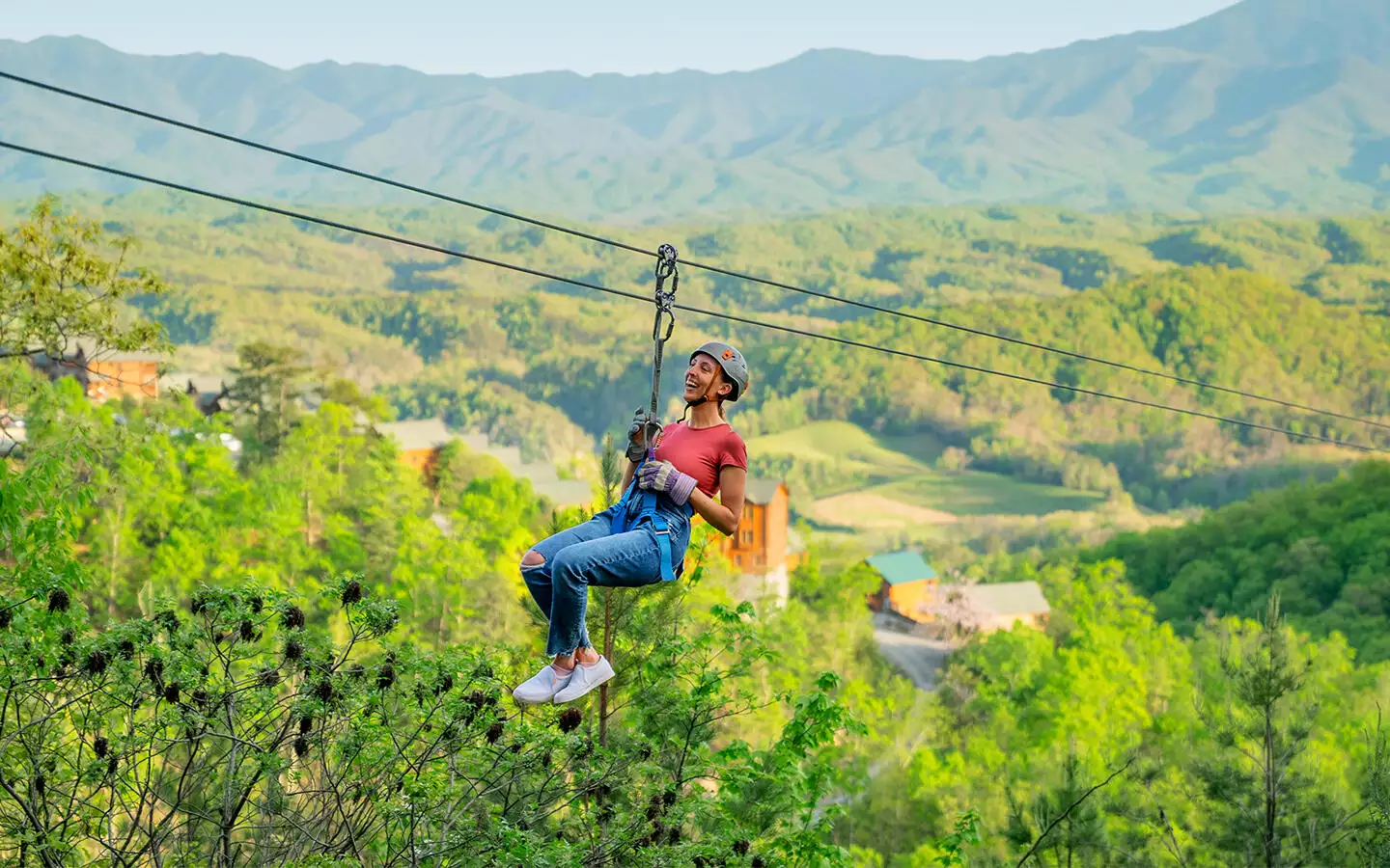 7-Line Zipline Course at Legacy Mountain Zipline