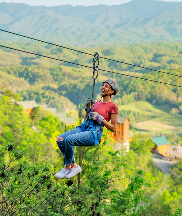 7-Line Zipline Course at Legacy Mountain Zipline