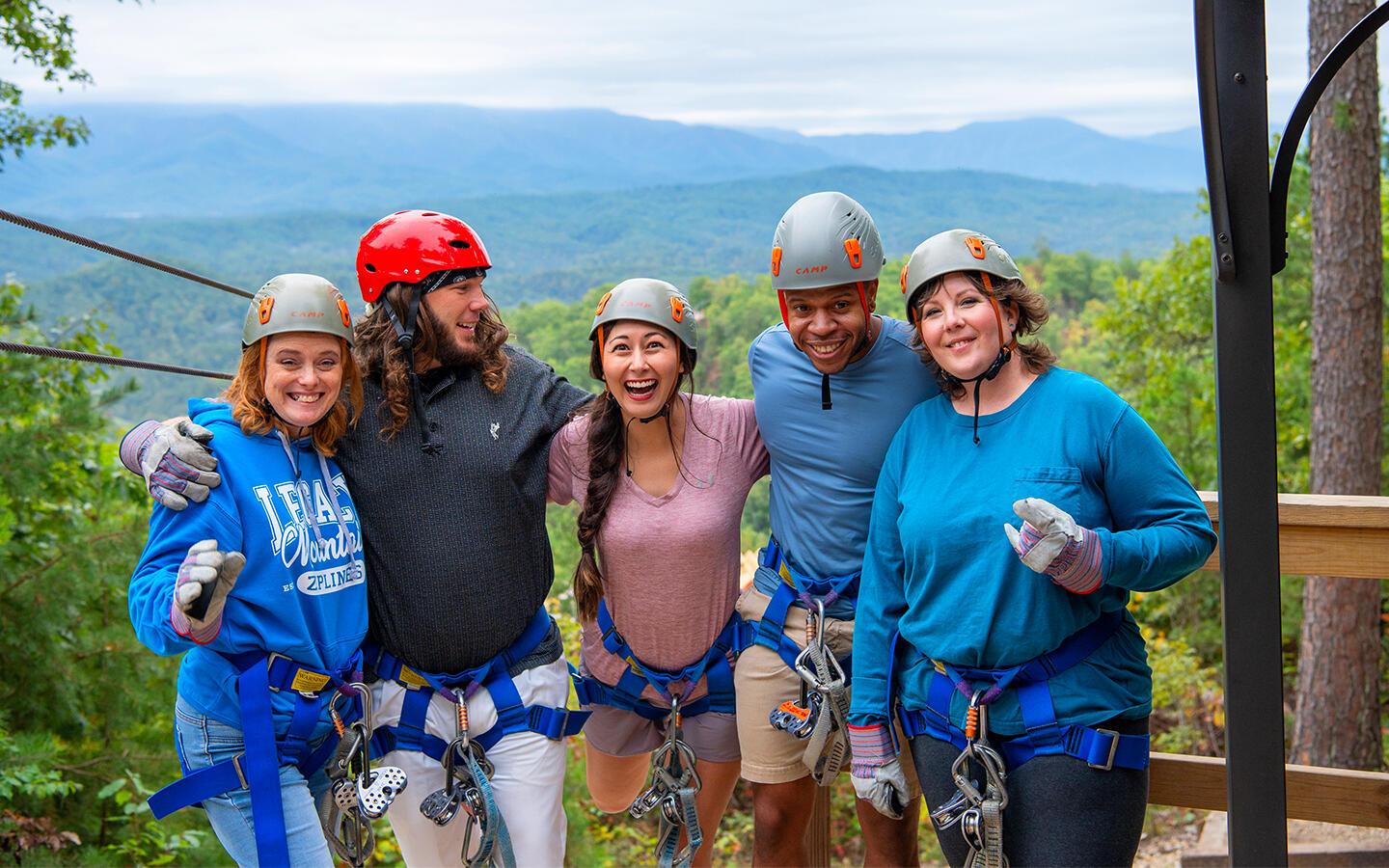 7-Line Zipline Course at Legacy Mountain Zipline