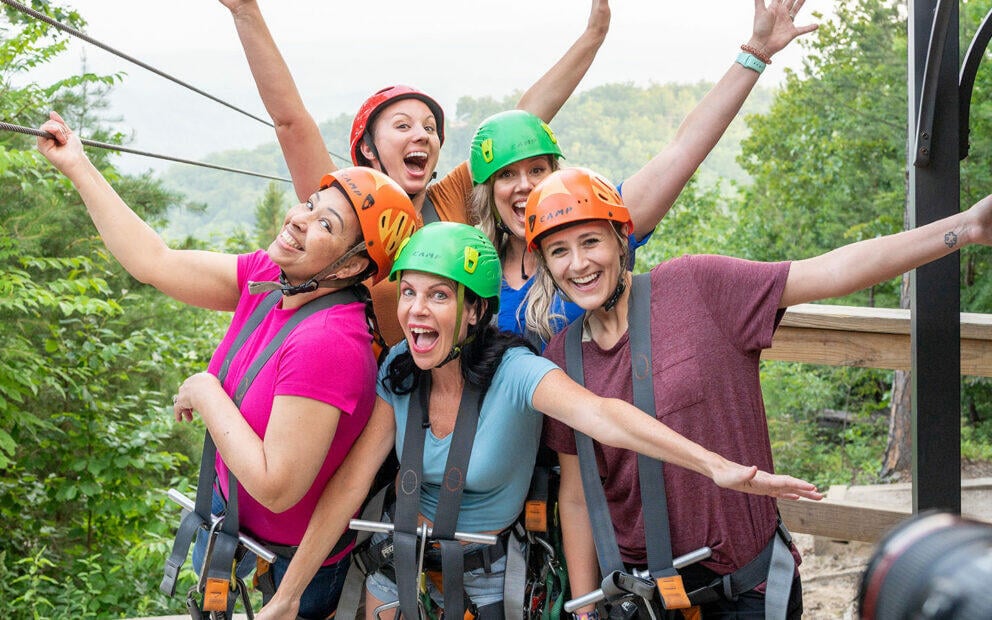 7-Line Zipline Course at Legacy Mountain Zipline