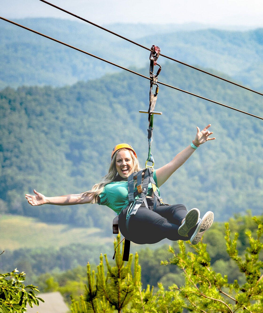 7-Line Zipline Course at Legacy Mountain Zipline