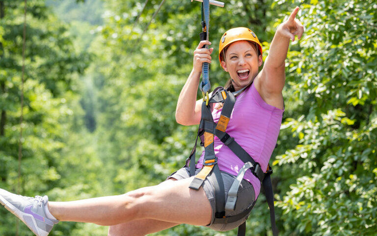 7-Line Zipline Course at Legacy Mountain Zipline