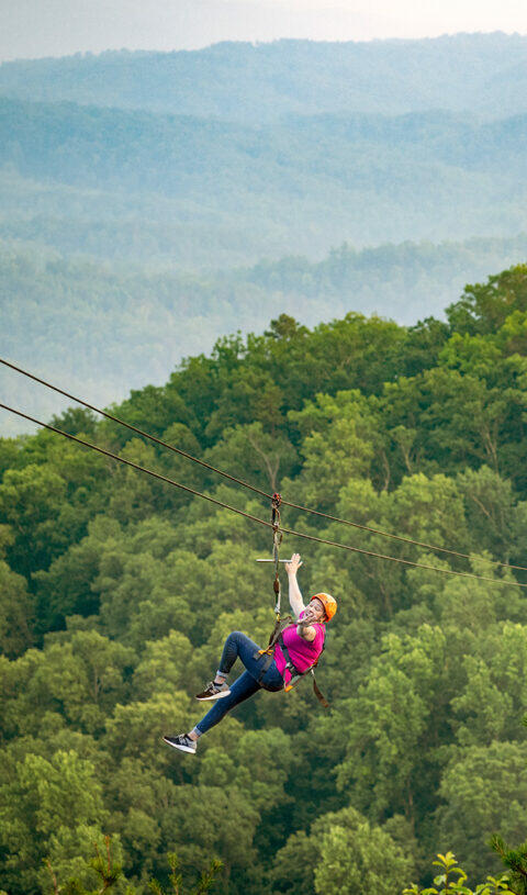 7-Line Zipline Course at Legacy Mountain Zipline